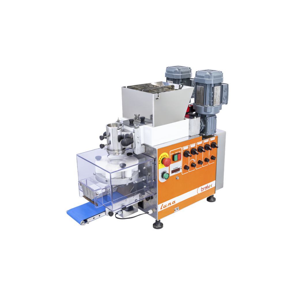 Luna: our most compact forming and encrusting machine.